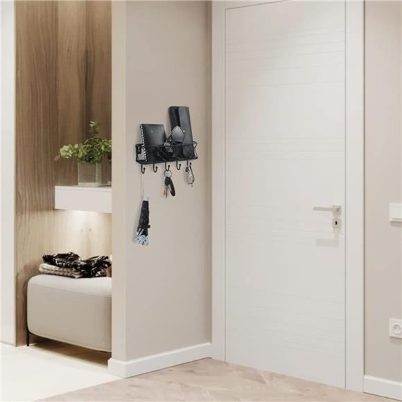 Storage & Organization | Key Holder For Wall Decorative Entryway Hooks ...